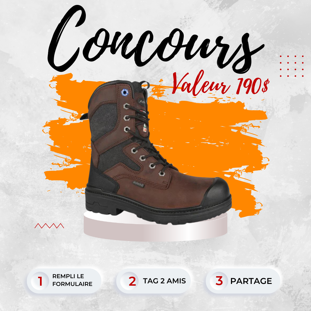 Tentez de gagner des bottes de travail ACTON PRO ICE de la grandeur de ...