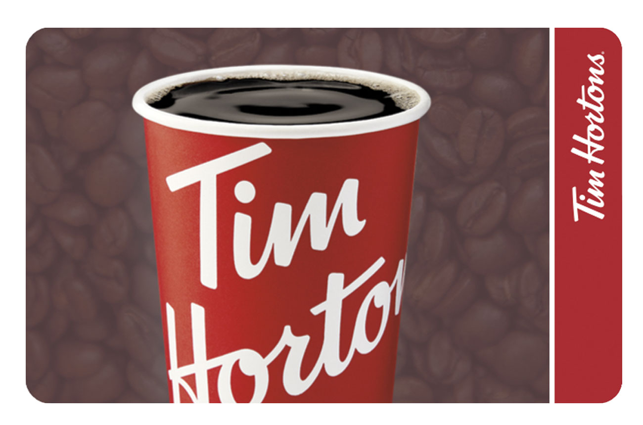 Concours exclusif : Gagnez une carte cadeau Tim Hortons