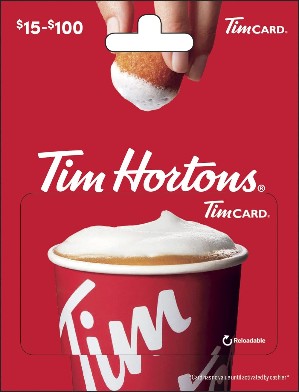 Gagnez une carte-cadeau Tim Hortons