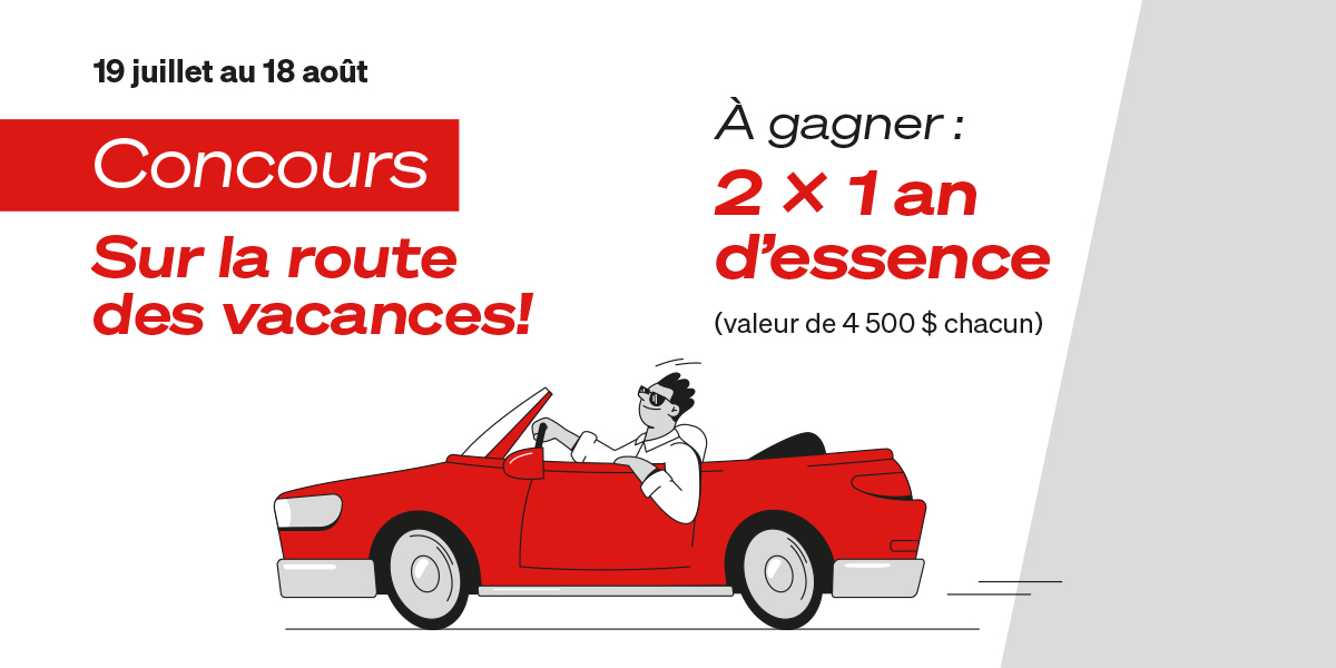 Concours Proxi Extra : Gagnez 1 an d'essence d'une valeur de 4500$